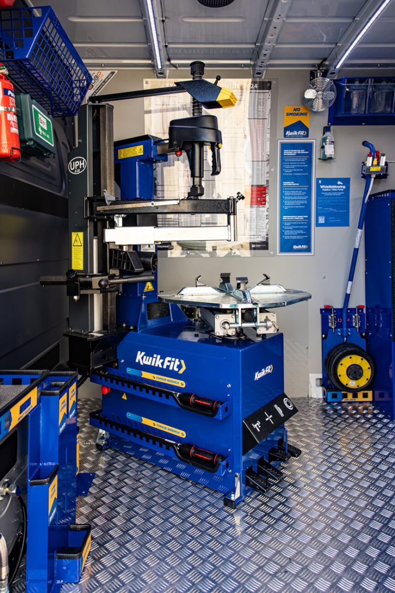 Kwik Fit Tyres - Onboard Power Vehicle Conversion Experts